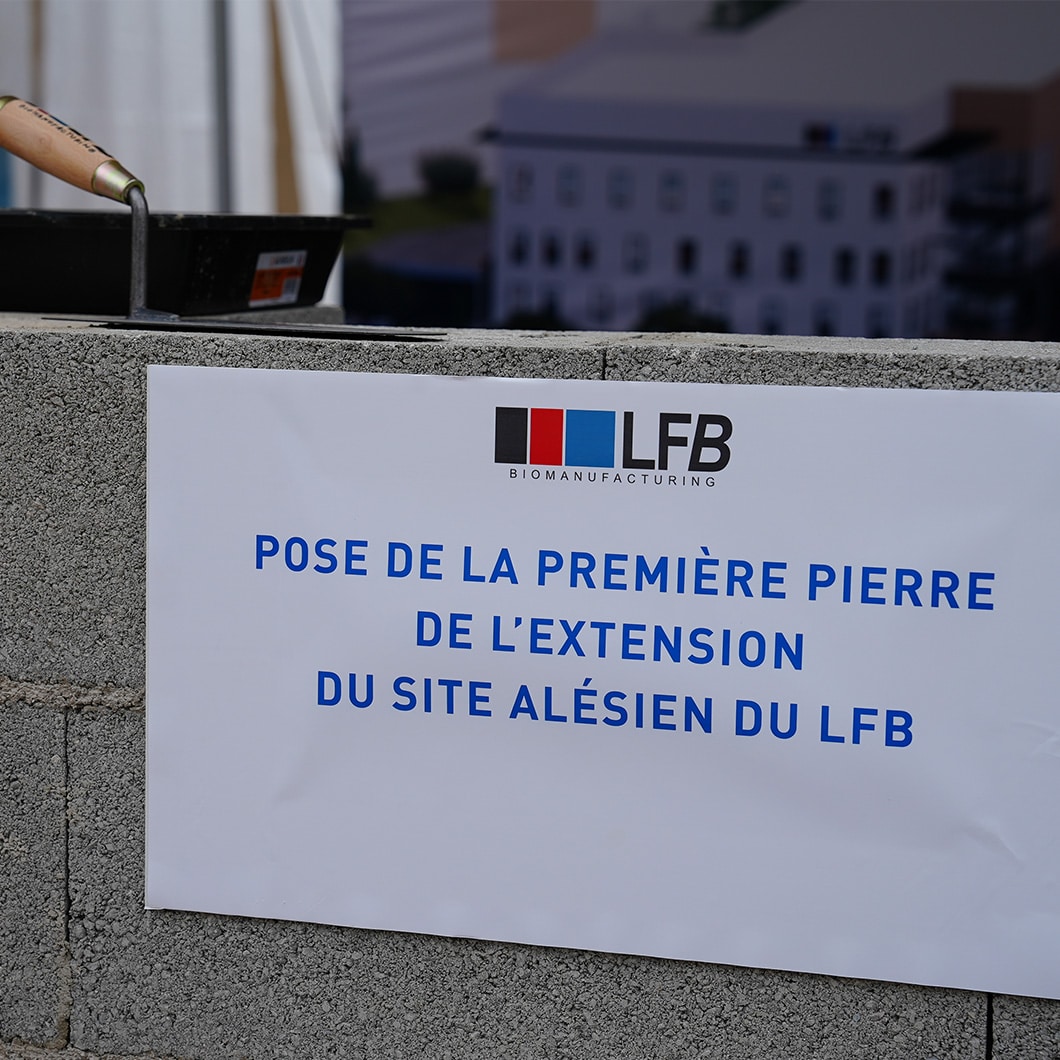 A look back at the expansion of the LFB Biomanufacturing plant in Alès ...
